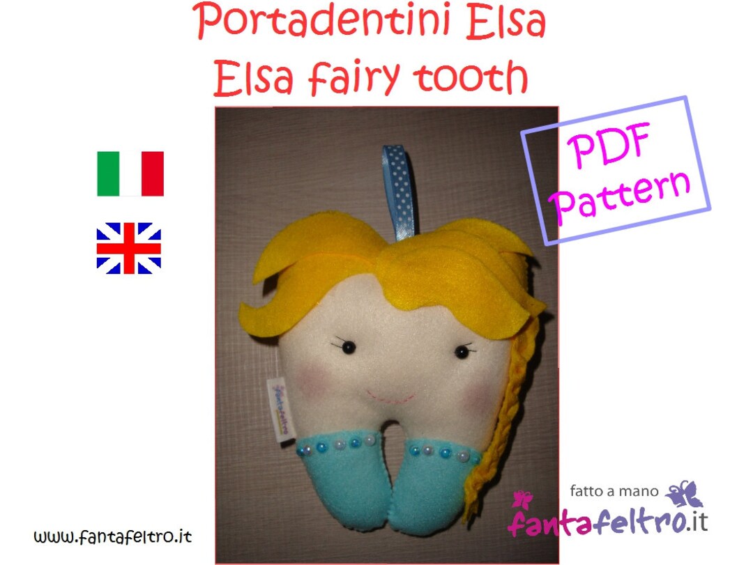 PDF Pattern Elsa Fairy Tooth (Download Now) - Etsy