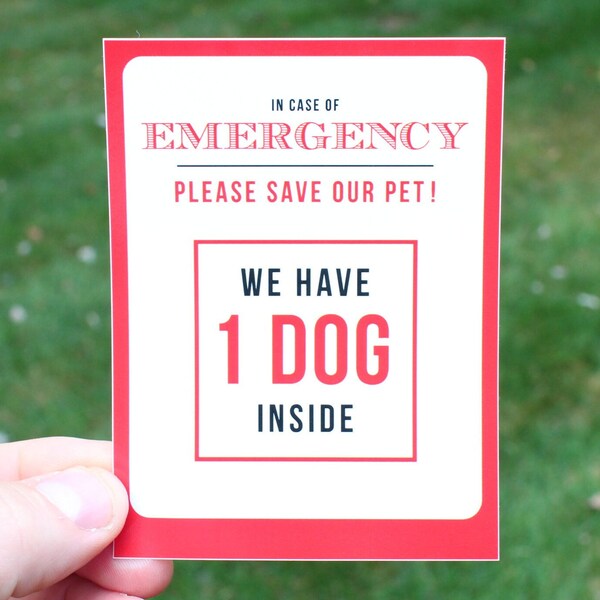 Rescue Dog Sign - Etsy