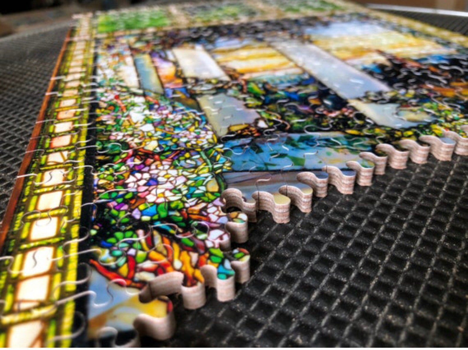 Explosion of Color II A BCB Puzzles Wooden Jigsaw Puzzle | Etsy