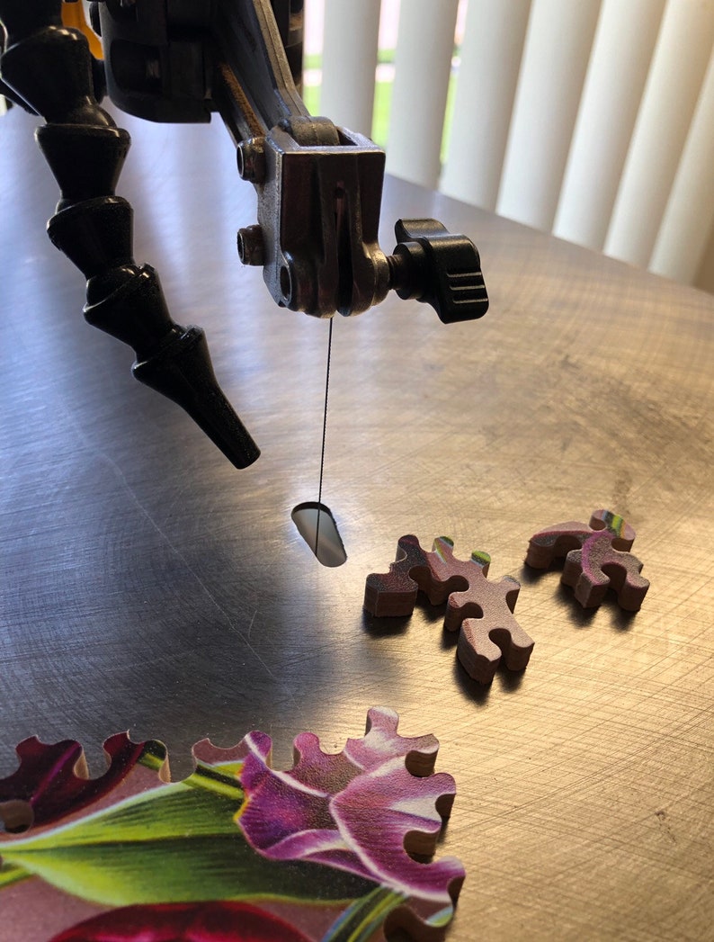 Hinds House Window Tiffany Stained Glass A BCB Puzzles - Etsy