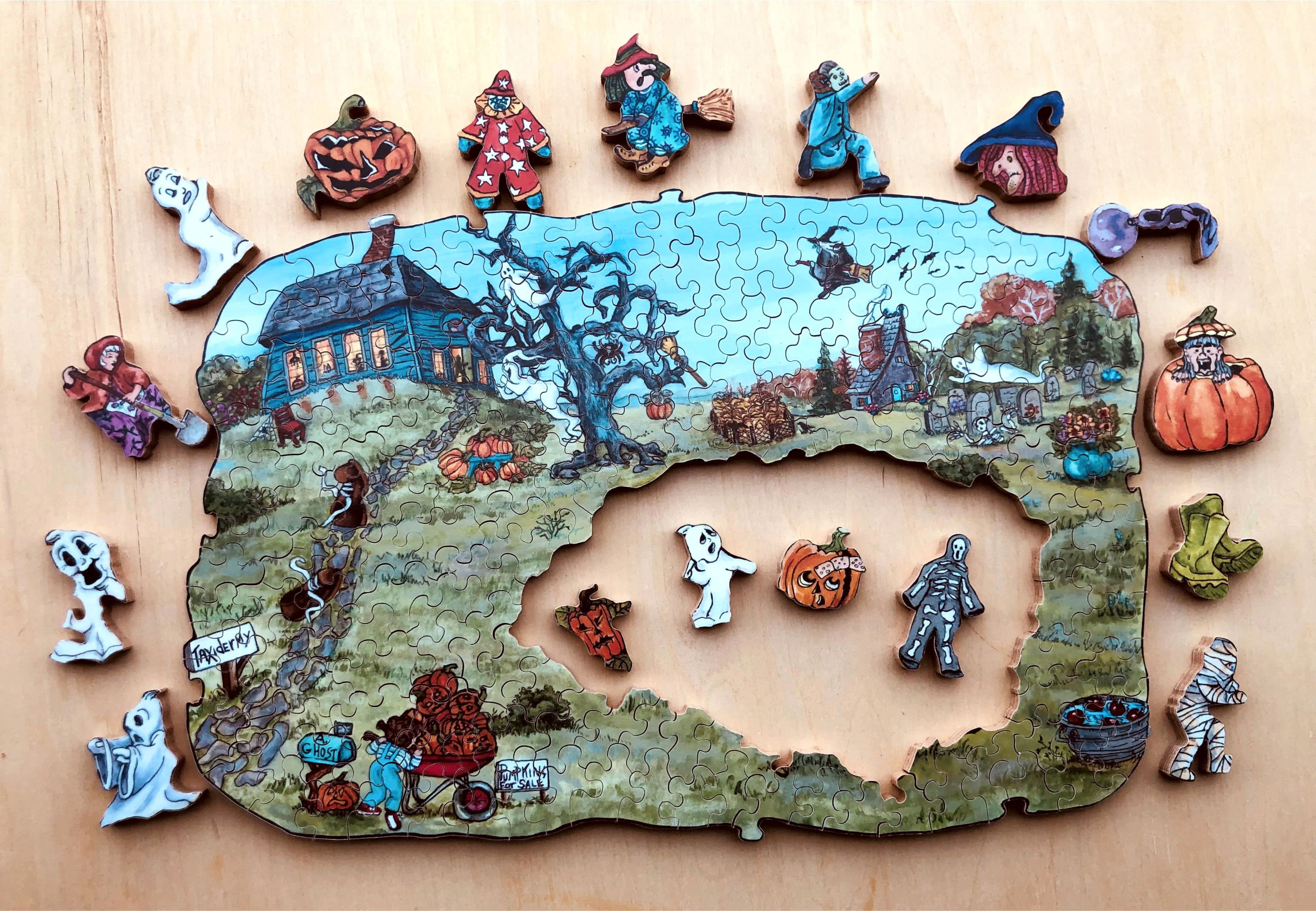 Puzzles Toys & Games a 135 piece with 11 figurals Smellin' Good a ...