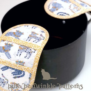 The Purrrrfect Pot Pincher Potholder PDF Pattern With Video Tutorial ...
