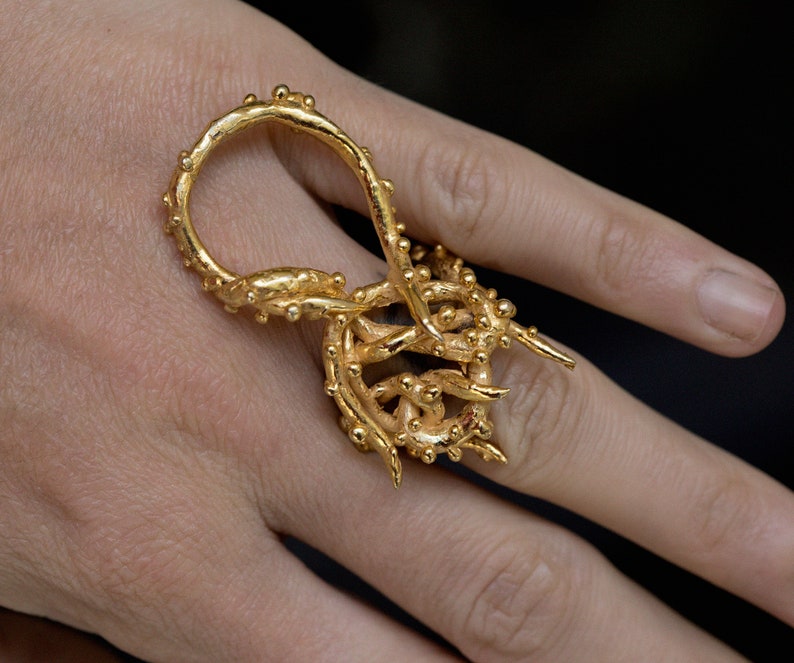 Monkey Ring - Etsy