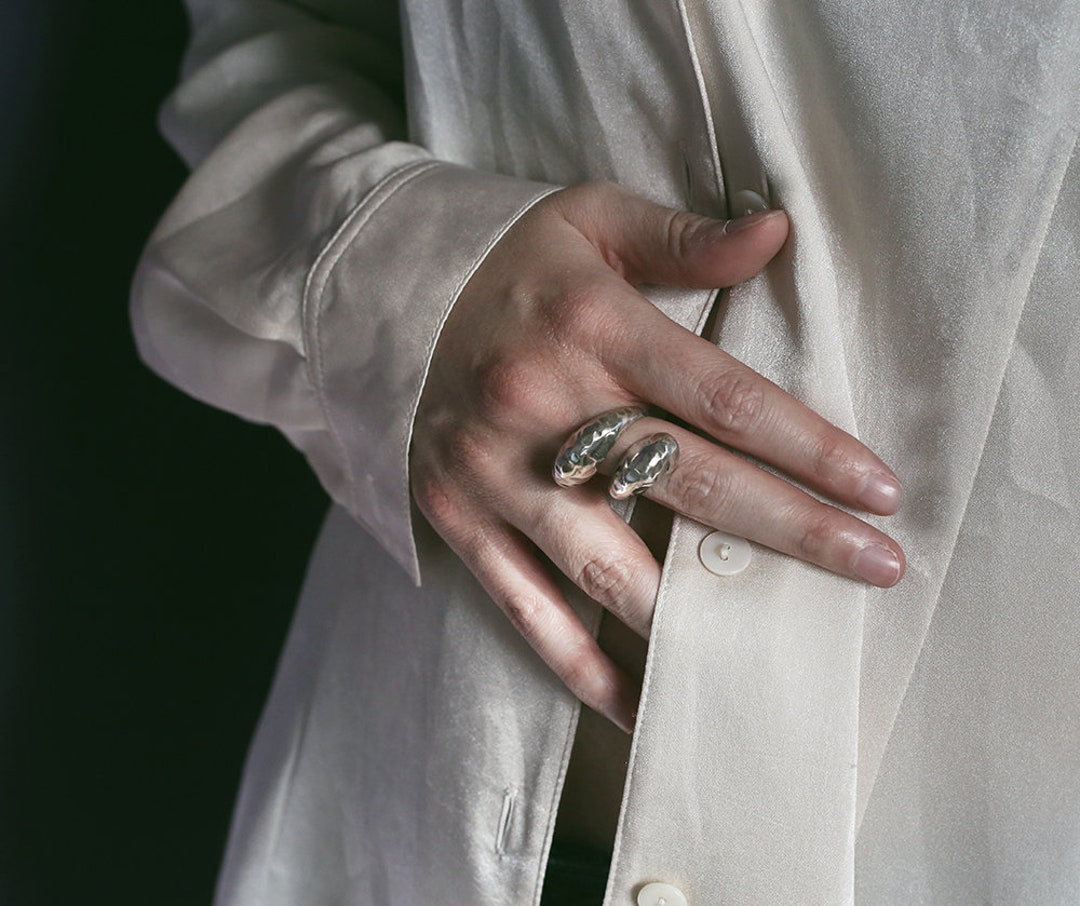Double Sin Ring - Etsy