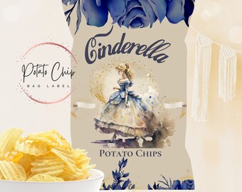 Cinderella Chip Favors Bag - Etsy