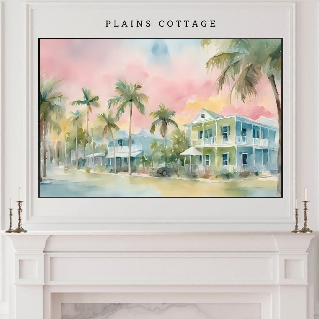 Samsung Frame TV Art, Key West Florida TV Art Digital or Printable ...