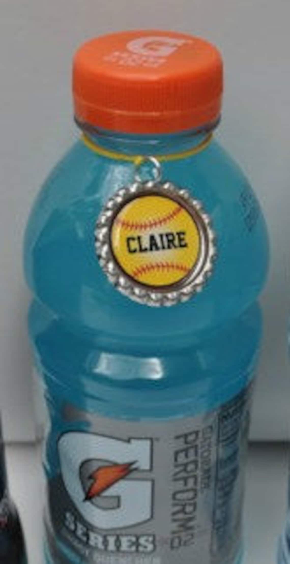personalized-softball-water-bottle-tag-softball-water-bottle-etsy