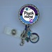 Personalized Psych Nurse Badge Reel-- You Choose Charm, Nurse Id, Id ...