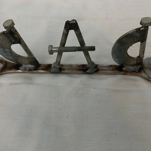 DAD Tool Art Welded Art RTS Father Dad Mechanic Man Cave Home Decor ...