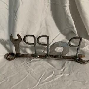POPPY Tool Art Welded Art RTS Father Grandpa Mechanic Man Cave Home ...
