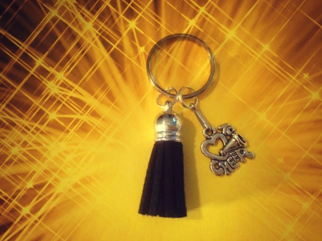 1 Cheer Tassel Keychain Cheer Gifts, Cheer, Cheerleading Gift ...