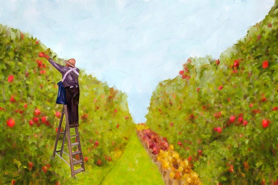 Apple Orchards Art