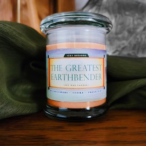 The Greatest Earthbender // Toph Beifong // the Last Airbender 8oz Jar ...