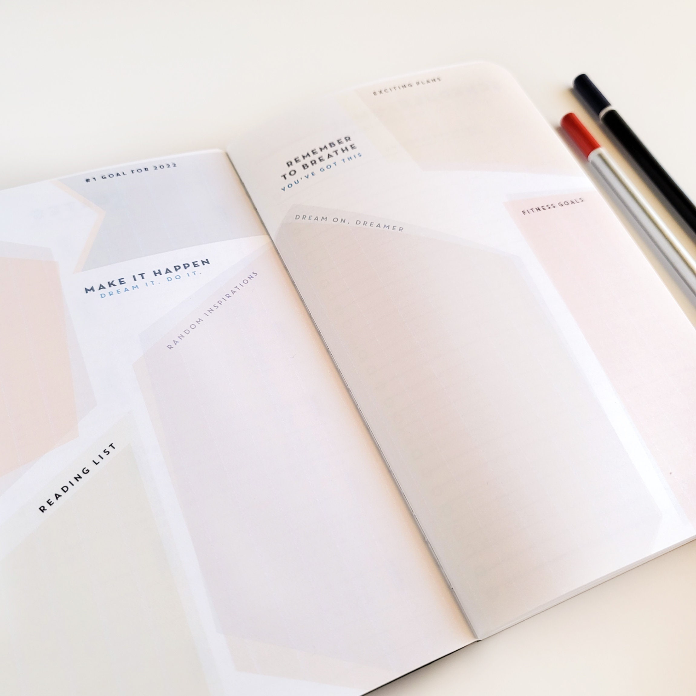 Kill All Your Darlings Blood Red Hand Lettered Notebook | Etsy