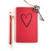 Brushed Heart hand Lettered Notebook Journal or Planner 80 - Etsy