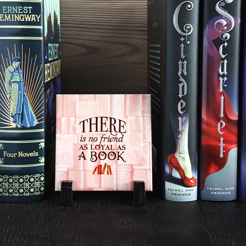 Literary Tiles Home Decor for Book Lovers - Etsy