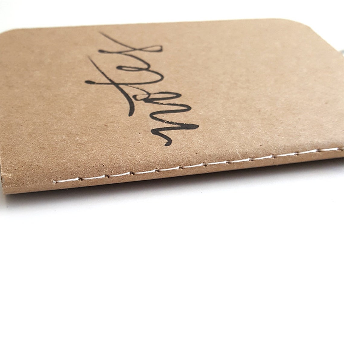 Notes Pocket-sized Hand Lettered Notepad Notebook Journal - Etsy