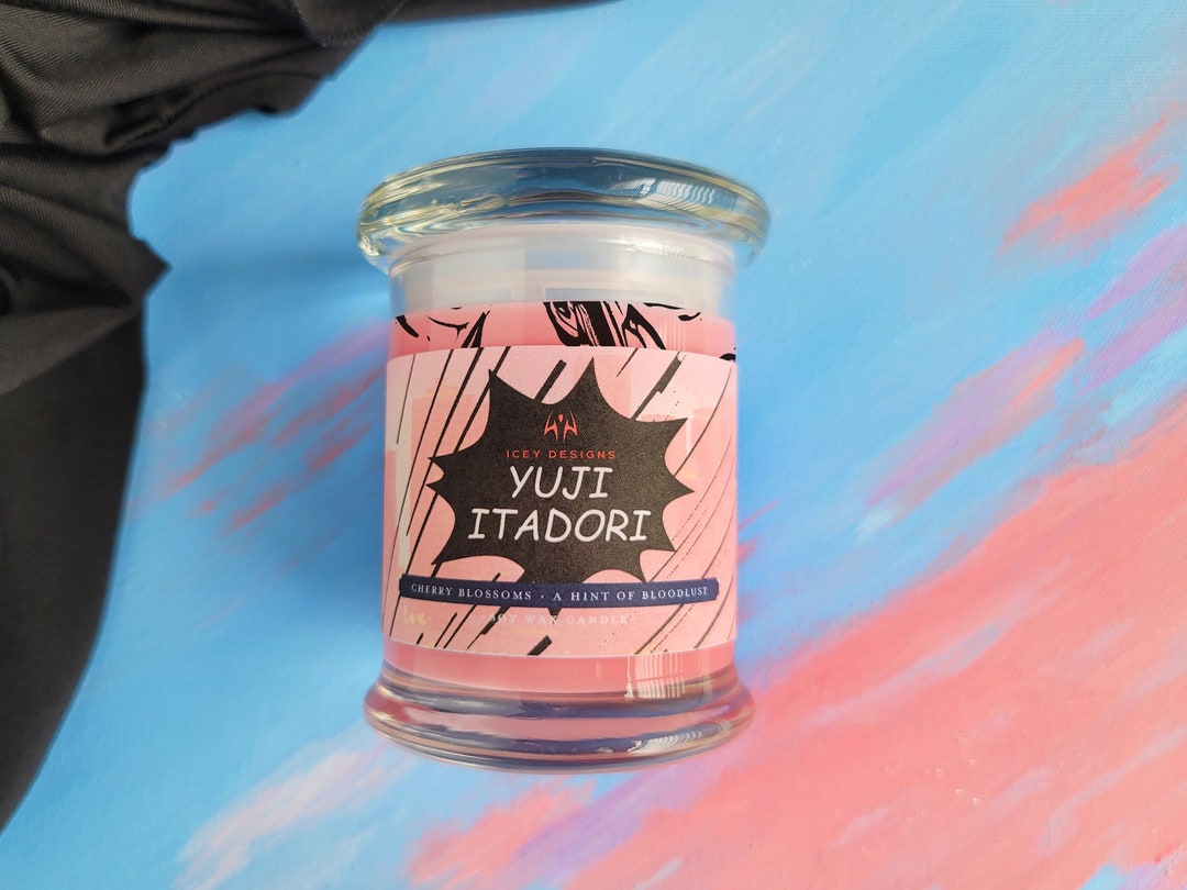 Yuji Itadori / Sukuna Candle // Jujutsu Kaisen Inspired 8oz Jar Scented ...