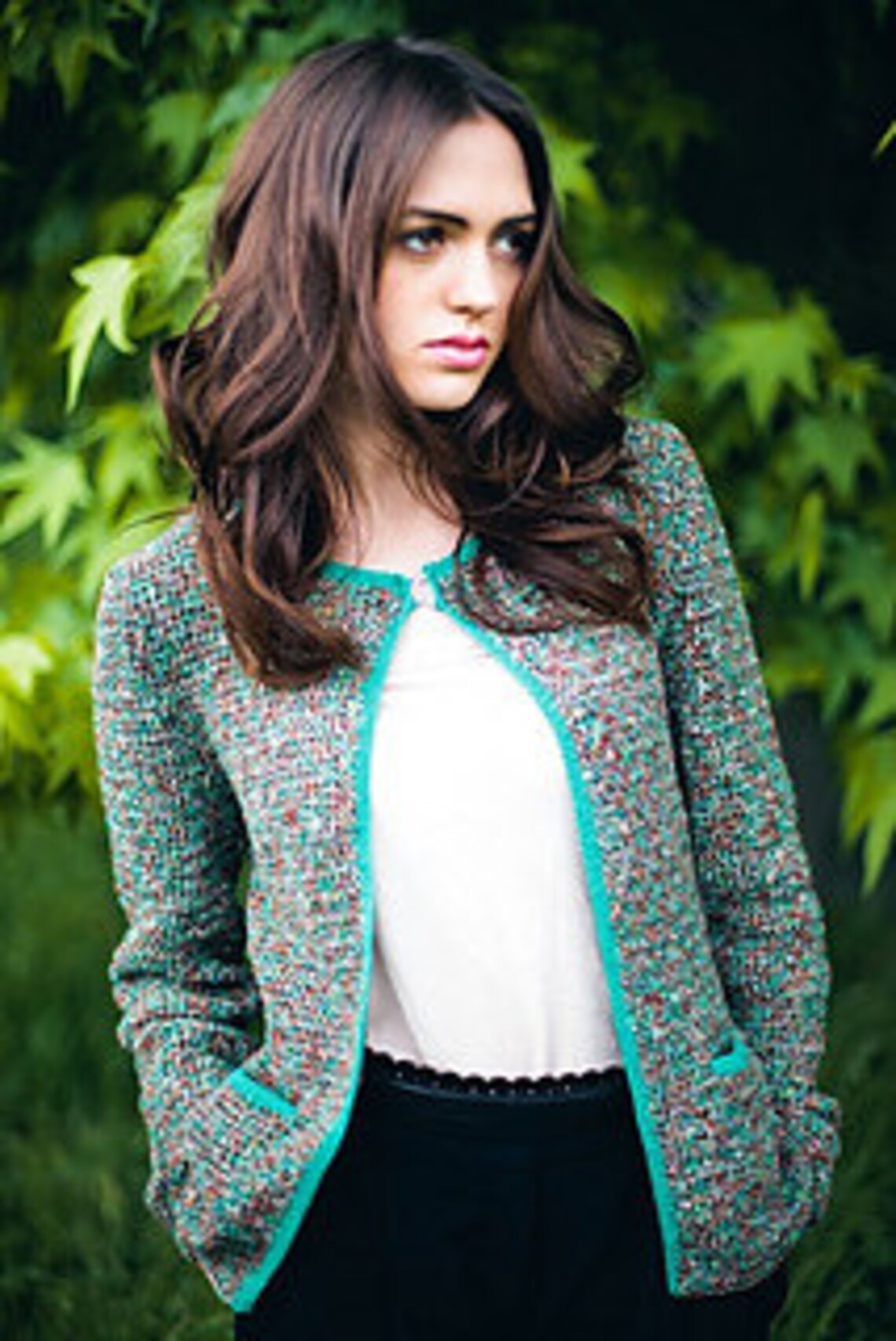 Tweed Jacket CROCHET PATTERN Pdf - Etsy