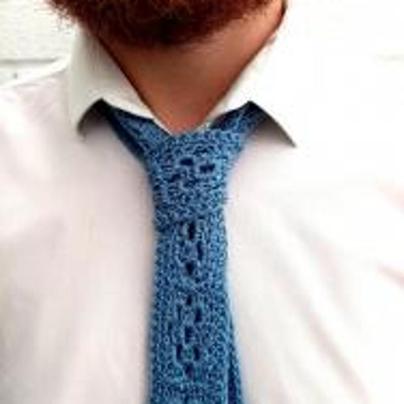 Crochet Necktie - Etsy