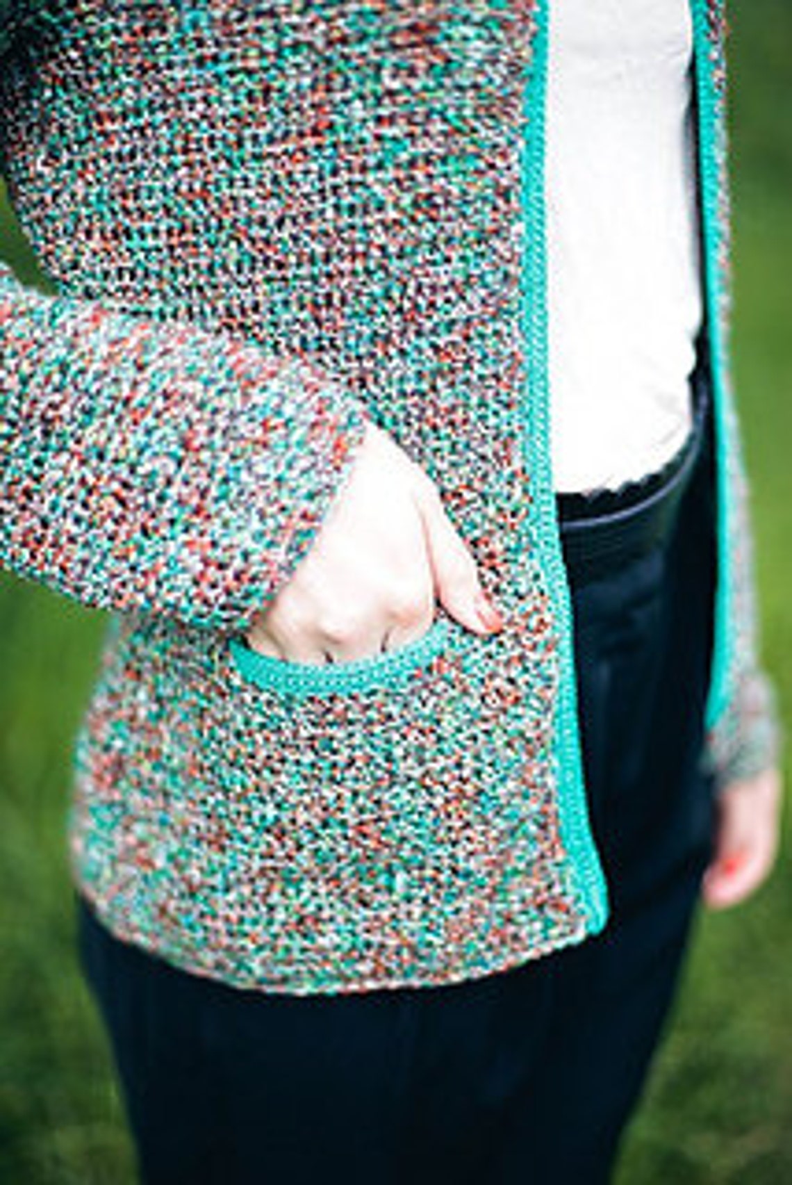 Tweed Jacket CROCHET PATTERN Pdf - Etsy