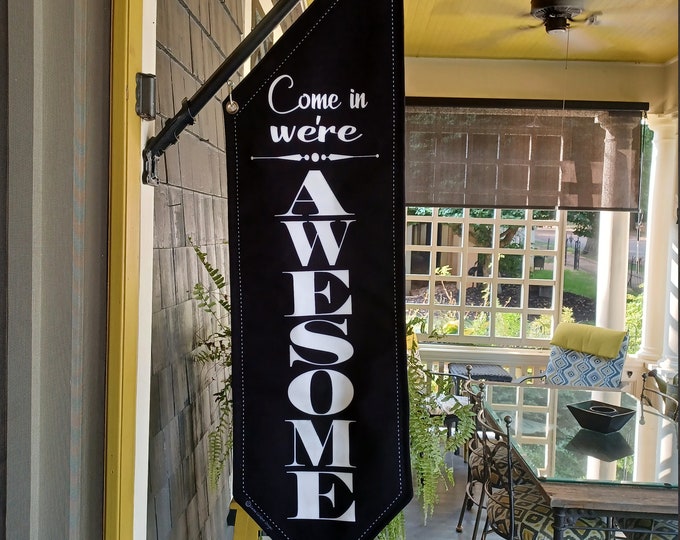 Welcome Come on in Sign-12x 5.5 Wood Sign-come on in Sign-rustic Wood ...