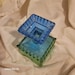 Vintage Jeanette Glass Wedding Cake Box - Etsy