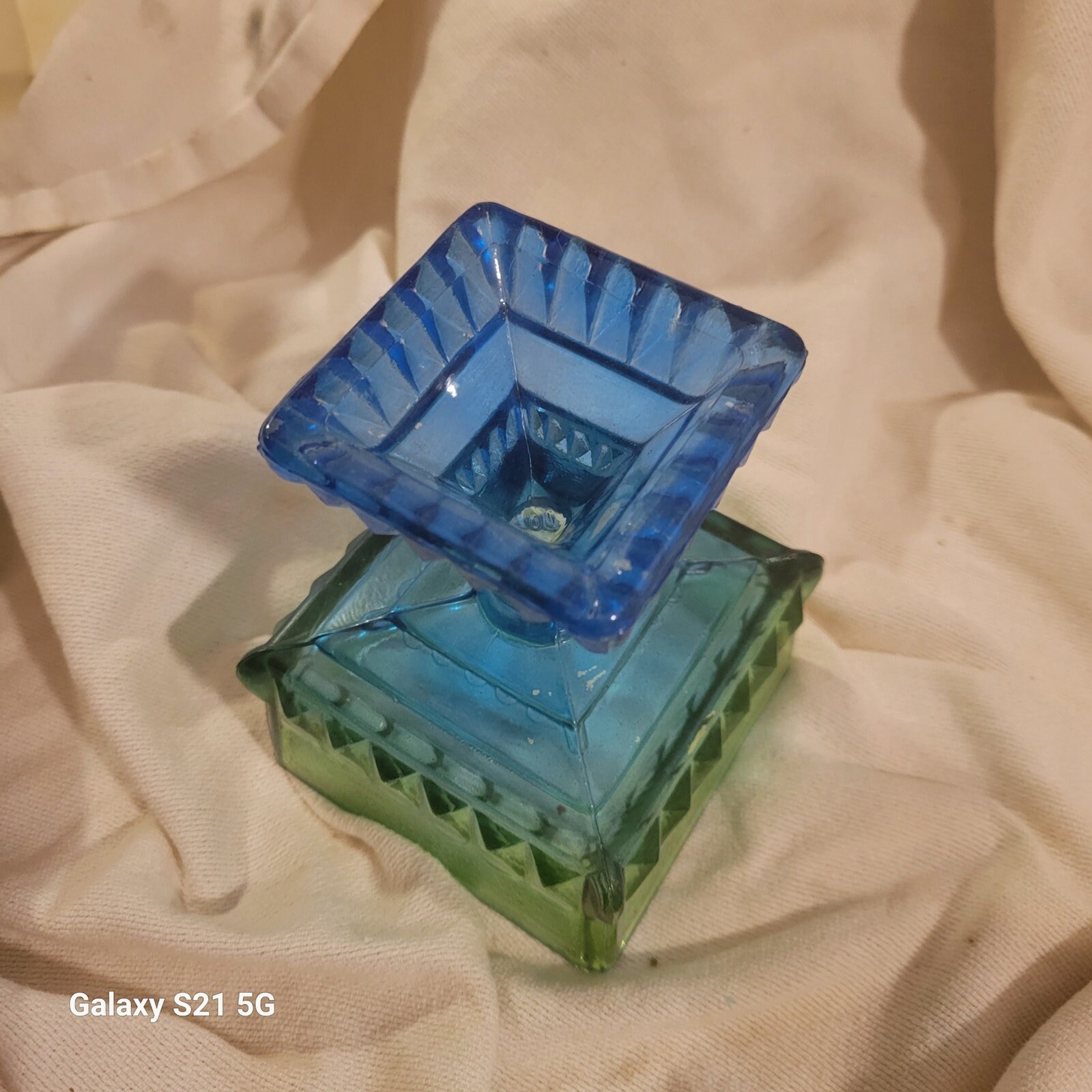 Vintage Jeanette Glass Wedding Cake Box - Etsy