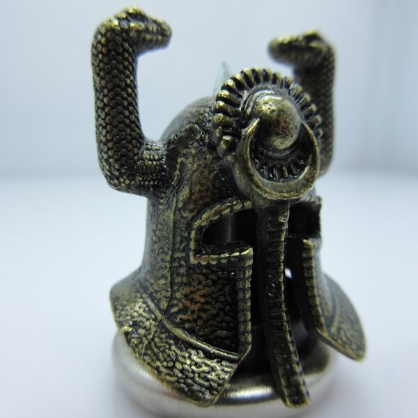 Riddle of Steel Helmet With Thulsa Skull Paracord/leather Bead | Etsy