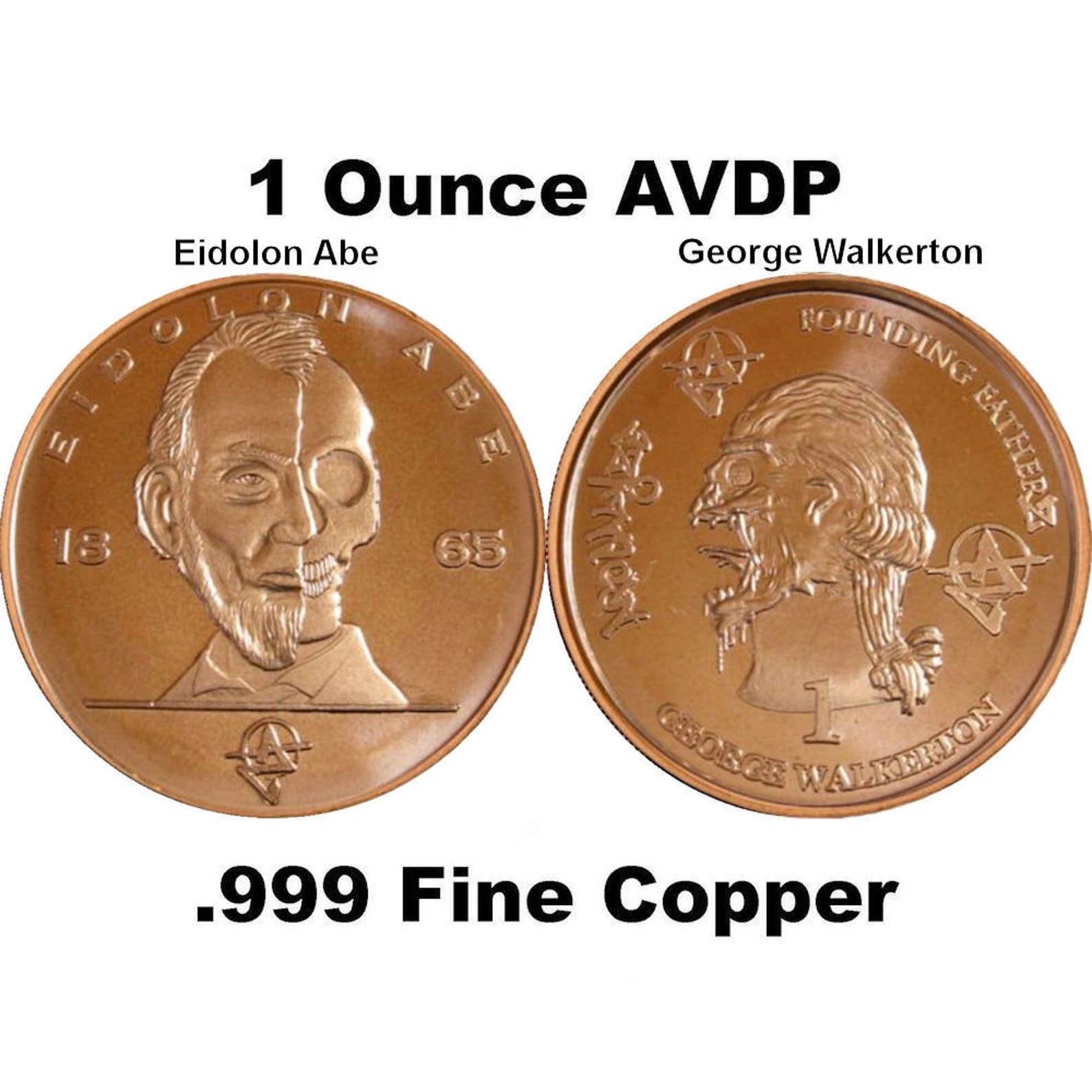 Apocalypze Series 1 Oz .999 Pure Copper Round Challenge Coin | Etsy