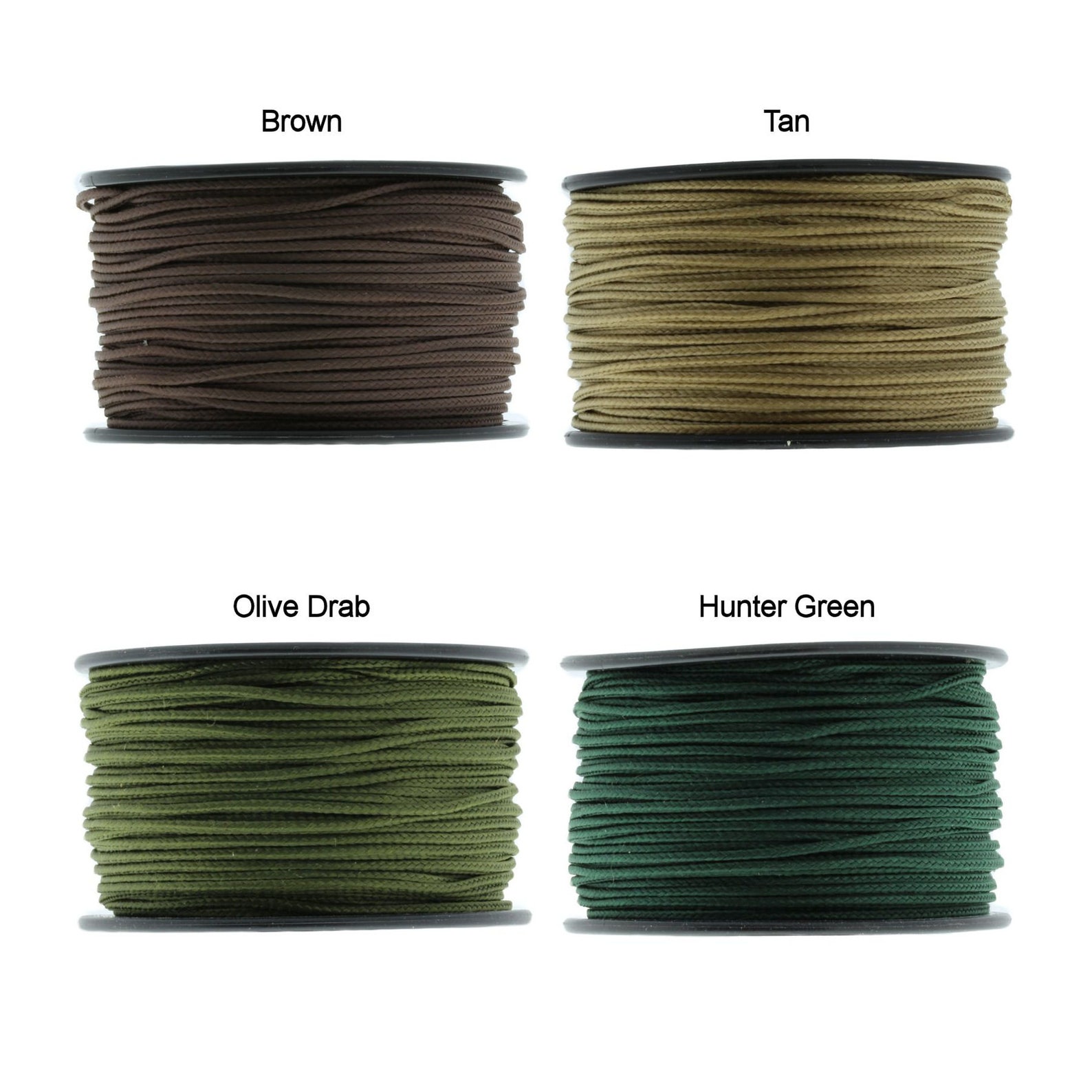 Micro Cord Paracord 28 Colors 1.18mm X 125' Made in | Etsy