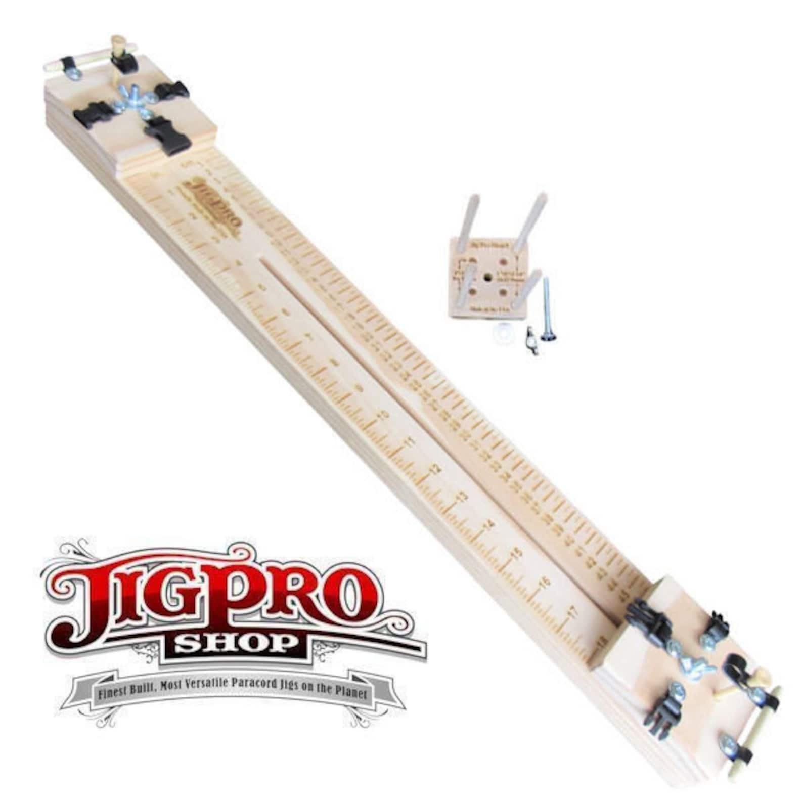 Jig Pro Shop Professional Paracord Jig With Multi-monkey Fist - Etsy