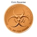 Zombucks Series 1 Oz .999 Pure Copper BU Round / Challenge Coin - Etsy