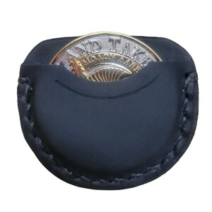 Challenge Coin Sleeve/pouch genuine Leather - Etsy