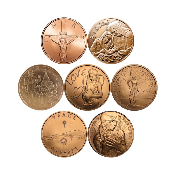 Copper Rounds - Etsy