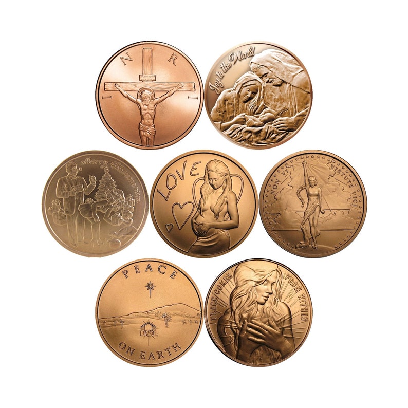 2016 1 oz .999 Pure Copper Rounds / Challenge Coins | Etsy