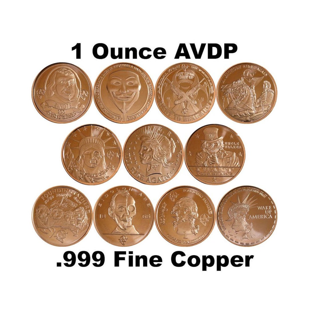 Apocalypze Series 1 Oz .999 Pure Copper Round Challenge Coin - 11 ...