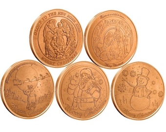 1 Oz .999 Pure Copper Round Challenge Coin | Etsy