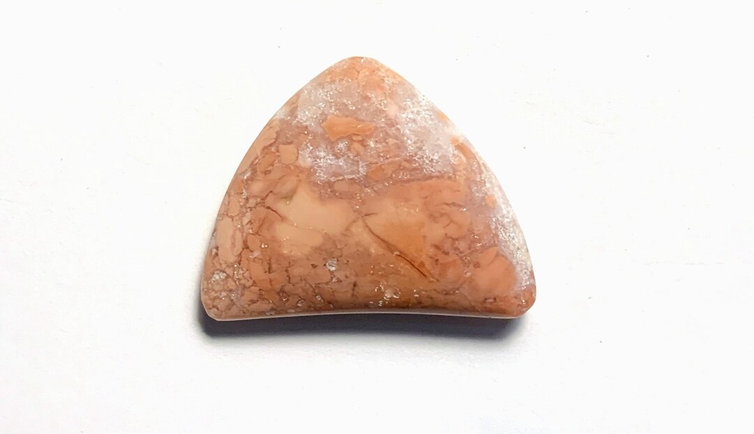 Cotton Candy Agate Cabochon Triangular 28x36 Mm Cabochon - Etsy