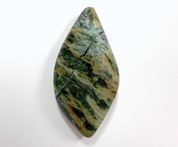 Plasma Jasper Cabochon Freeform 23x46 mm Cabochon | Etsy