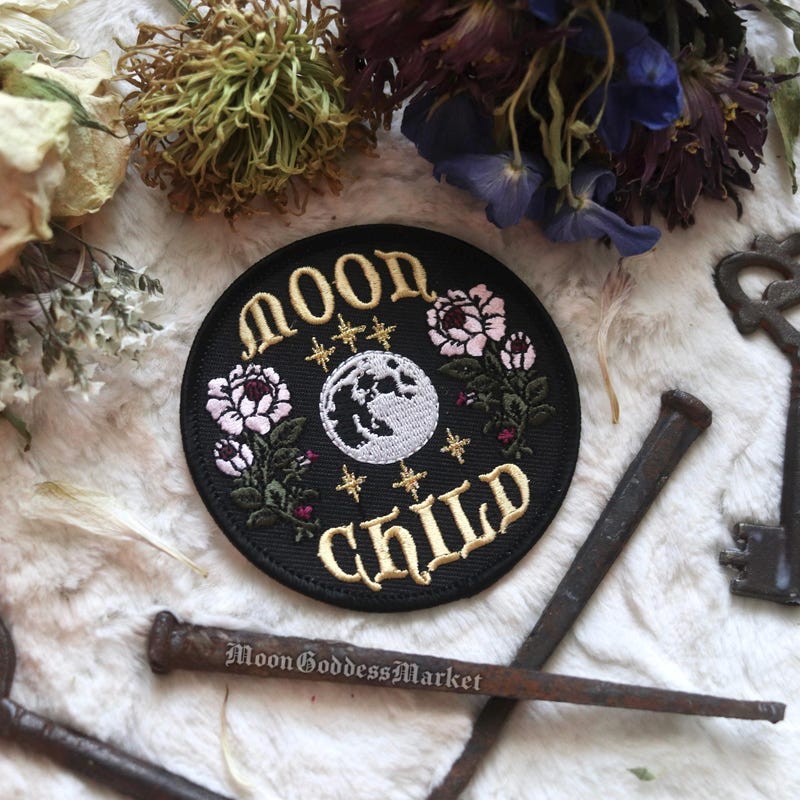 Moon Patch - Etsy