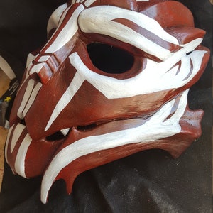 Garrus Mass Effect Turian Mask - Etsy