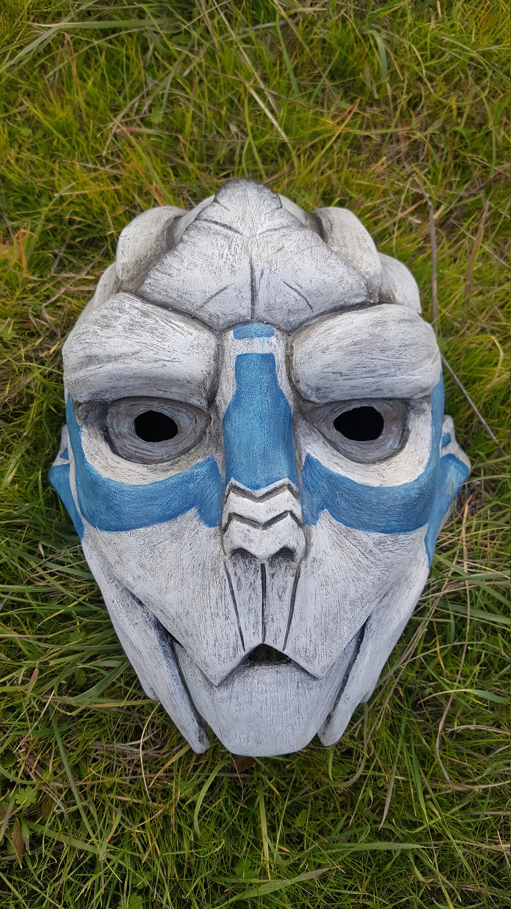 Garrus Mass Effect Turian Mask - Etsy Sweden