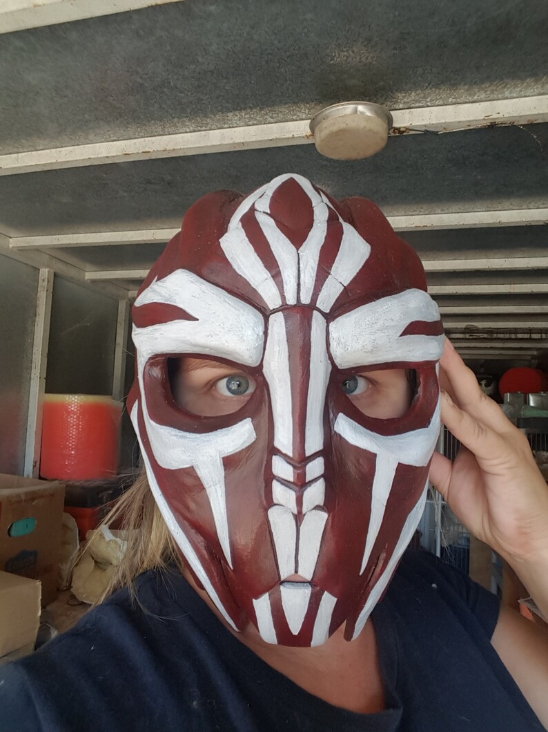 Garrus Mass Effect Turian Mask | Etsy