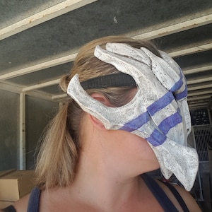 Turian Female Mask and Cowl - Etsy