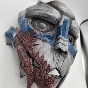 Garrus Mass Effect Turian Mask - Etsy
