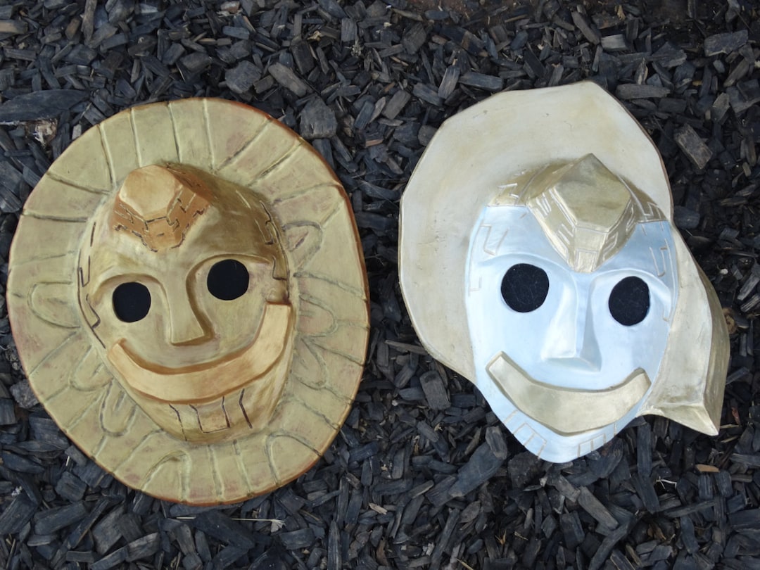 Sun and Moon Mask - Etsy