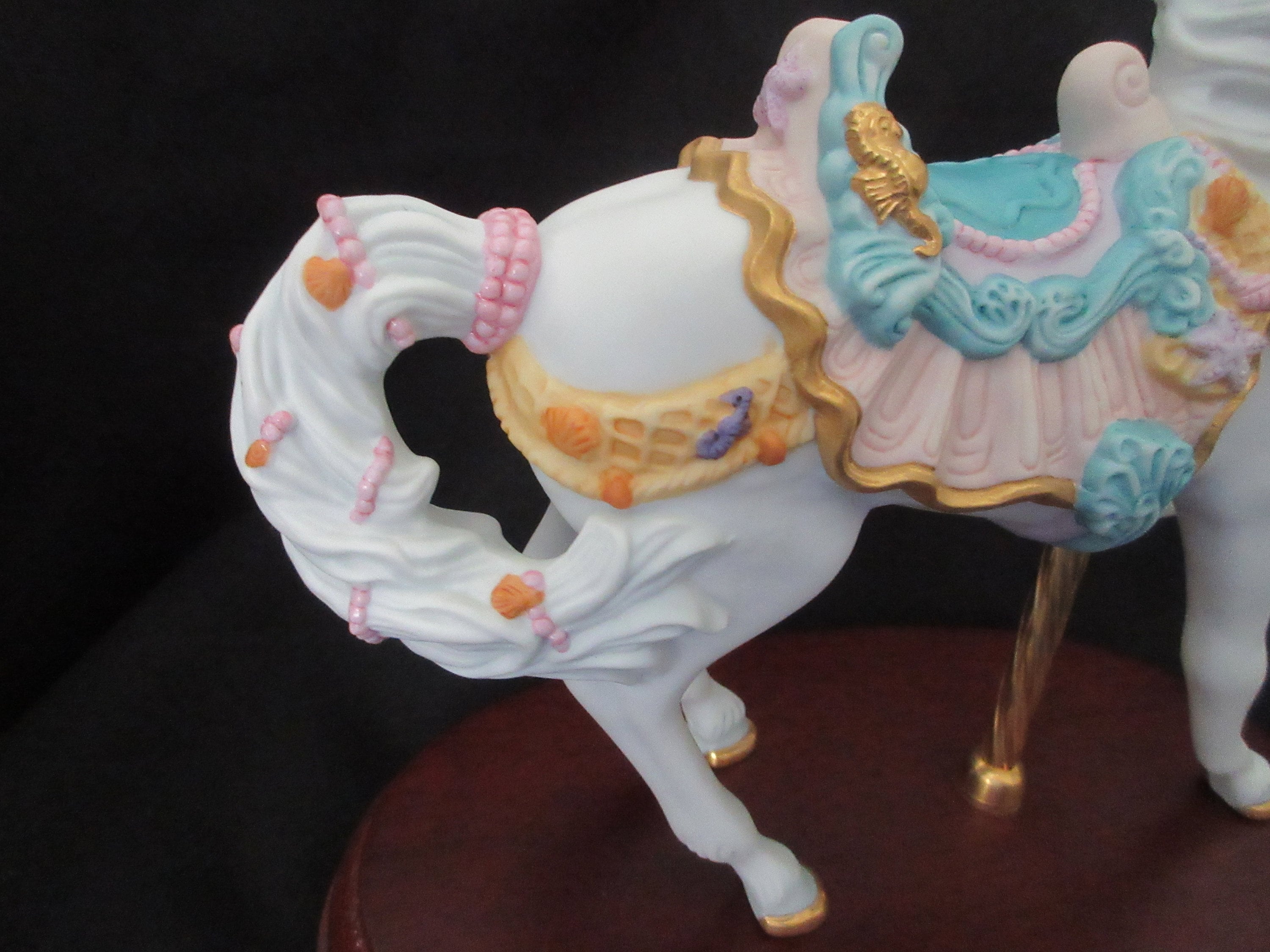 Lenox 1993 Seaside Carousel Horse, Figurine, Christmas, Limited Edition ...