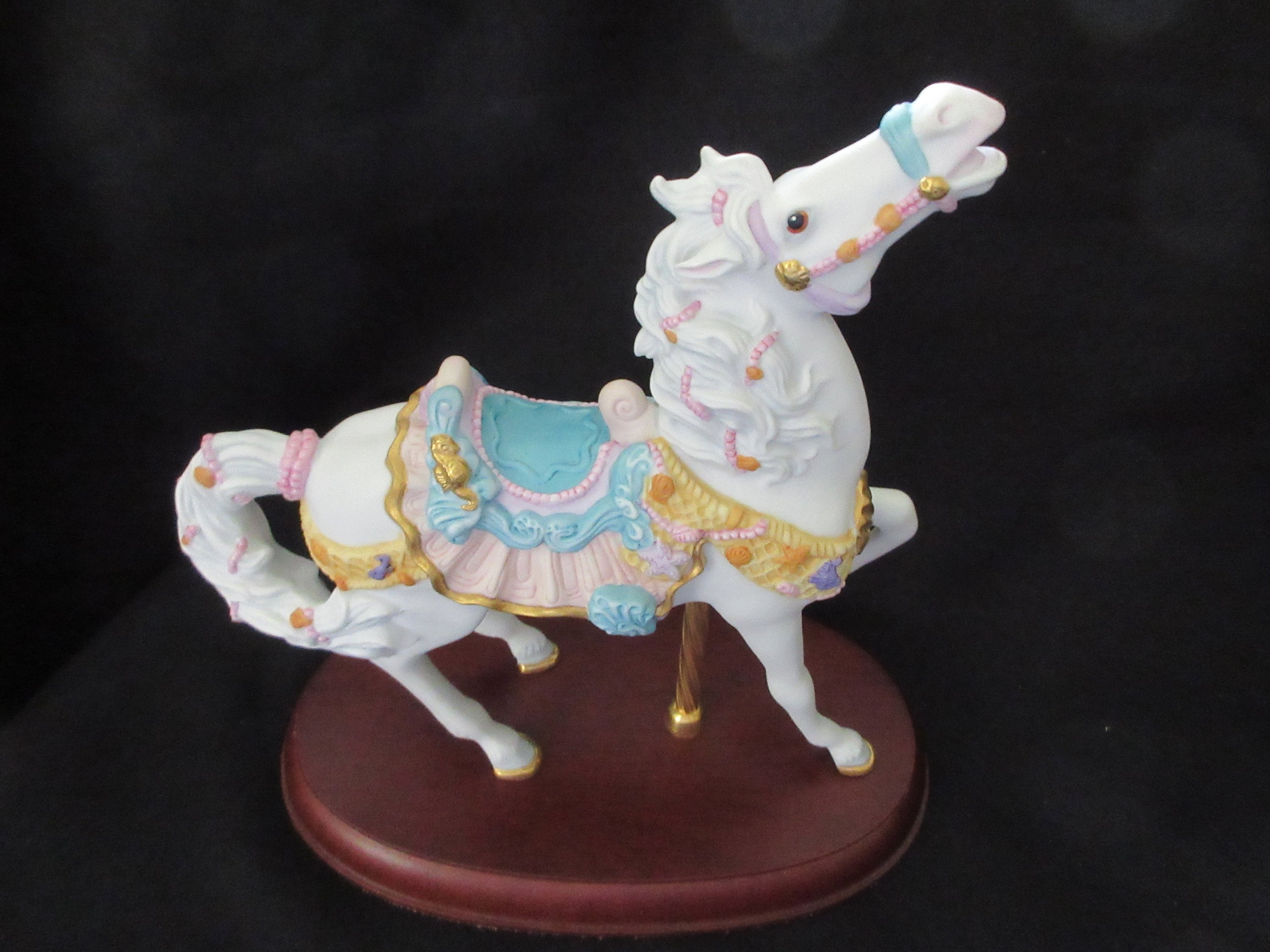 Lenox 1993 Seaside Carousel Horse, Figurine, Christmas, Limited Edition ...