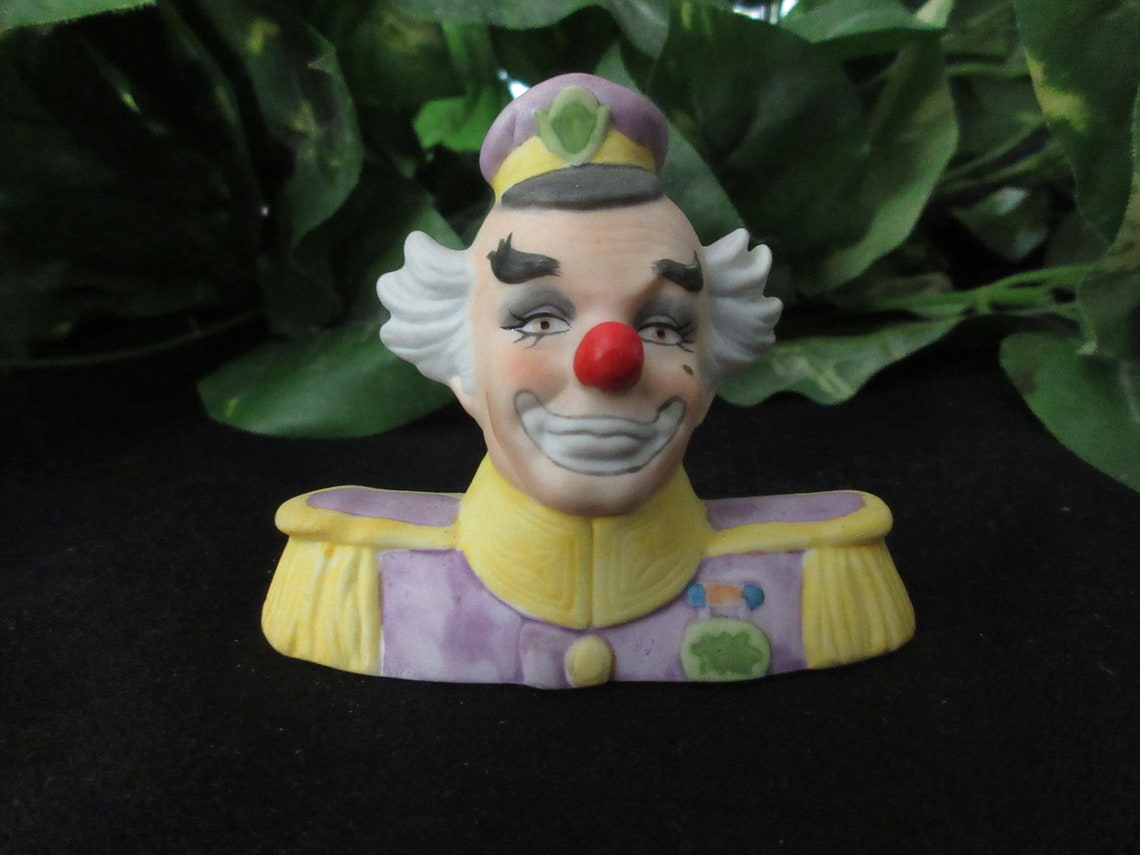 The Reco Clown Collection, Mr. Big, Porcelain, Clown, Mini Bust, Circus ...